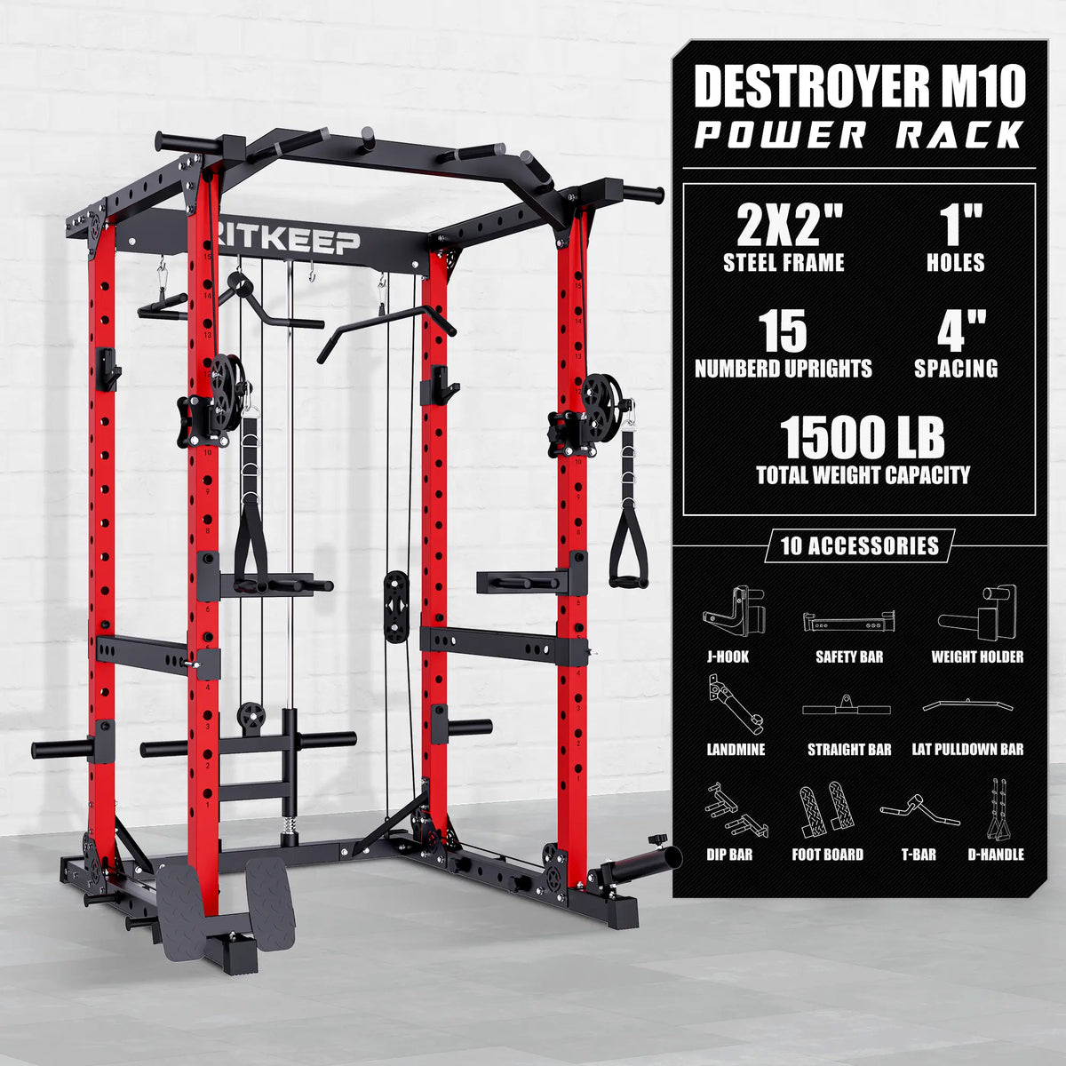 Destroyer M10 Fitness Center Equipment Packages | RitKeep