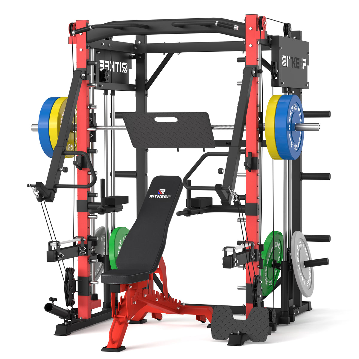 PMAX-4750 Squat Exercise Machine Gym Equipment Package | RitKeep ...